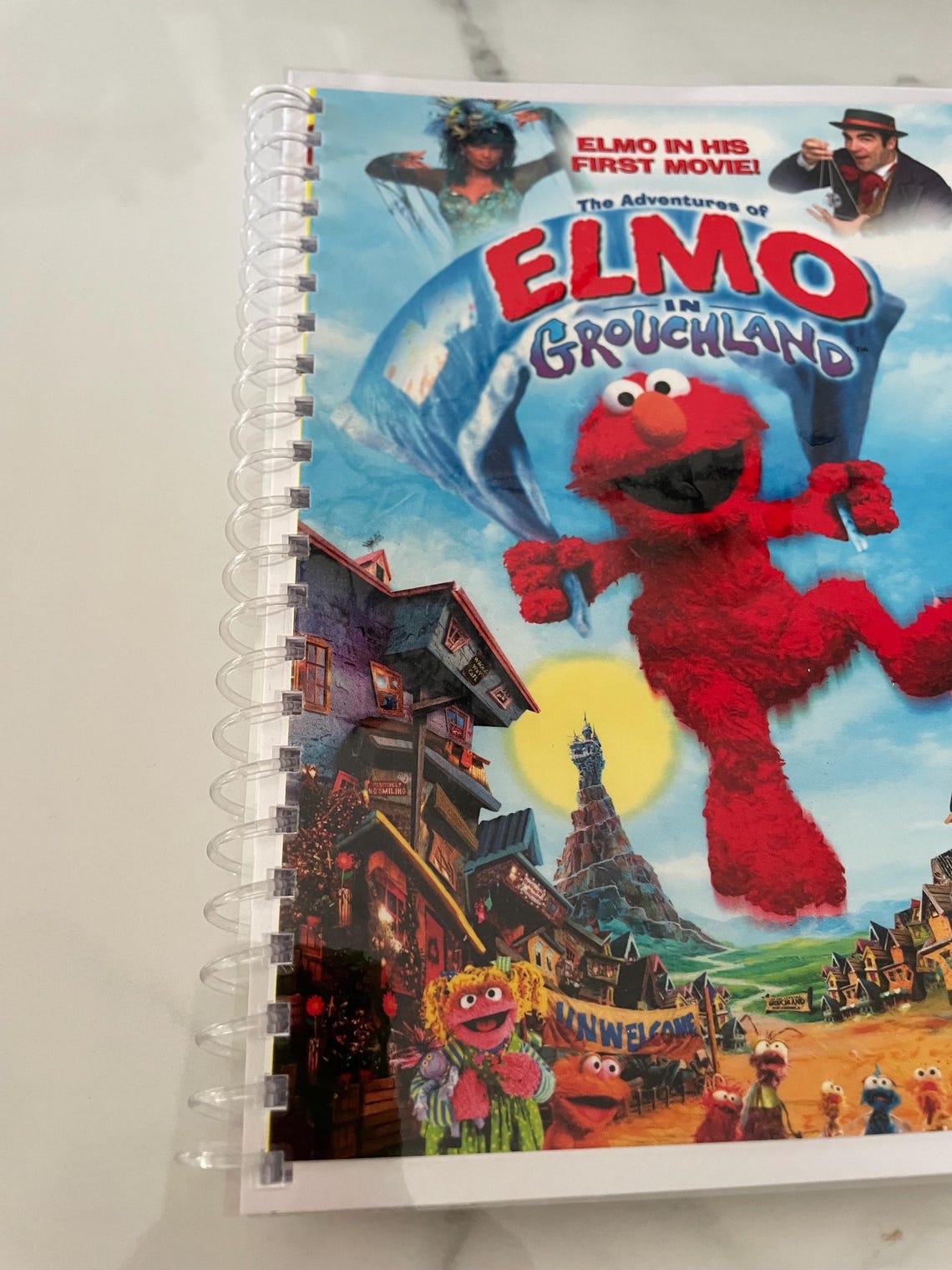 Sesame Street the Adventures of Elmo in Grouchland Movie DVD Upcycled ...