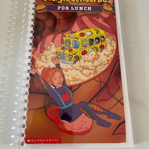 Scholastics the Magic School Bus for Lunch Movie VHS Upcycled Spiral ...