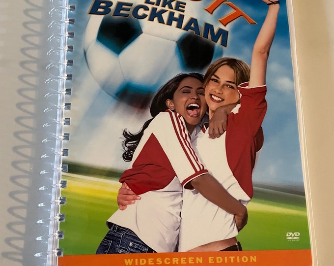 Bend It Like Beckham Movie DVD Early 2000s Upcycled Spiral Bound ...