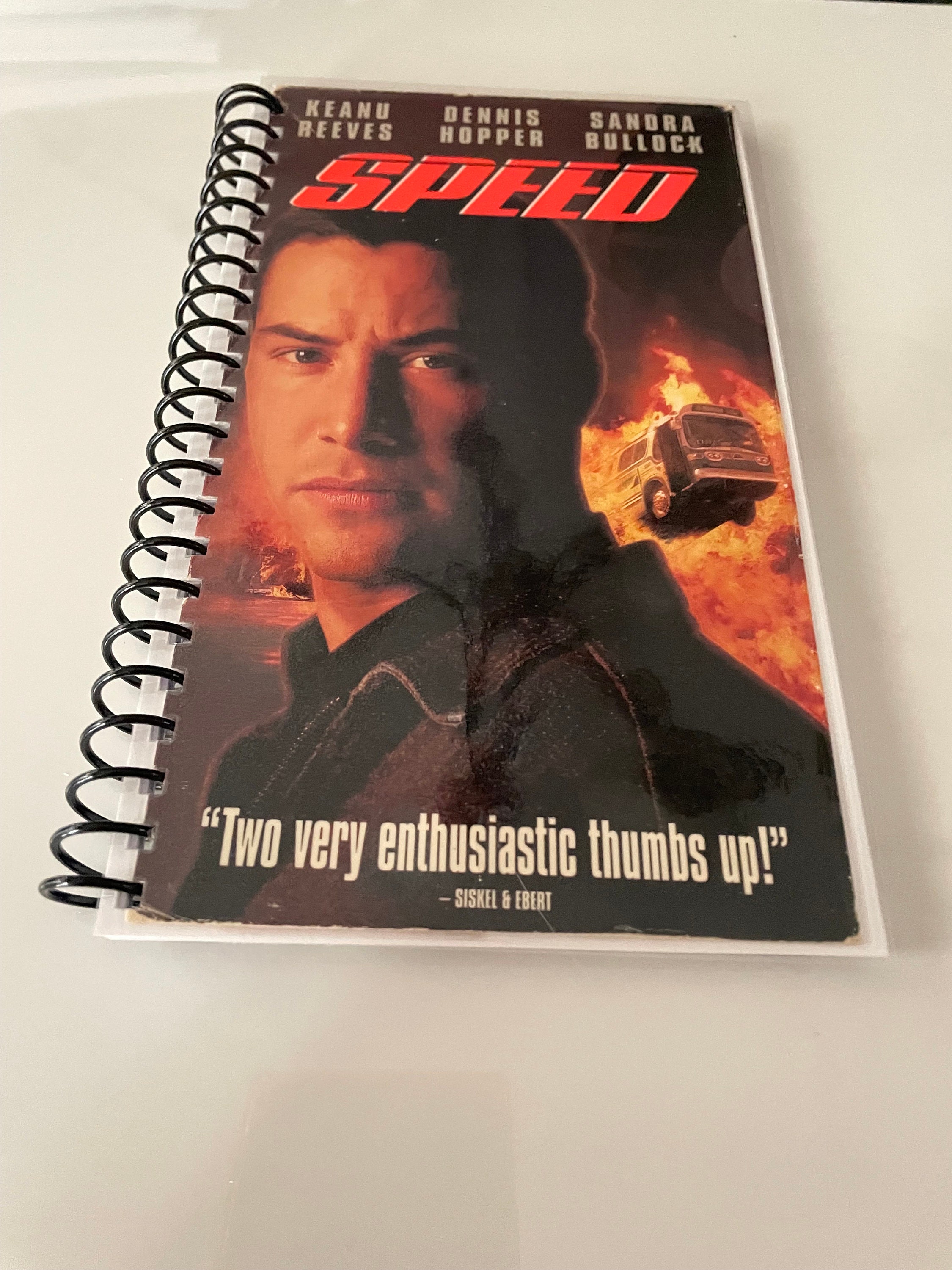 Speed Movie 90s Keanu Reeves Sandra Bullock VHS Upcycled - Etsy