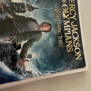 Percy Jackson and the Olympians the Lightning Thief Movie DVD Upcycled ...