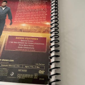 Friday Night Lights Season 4 DVD Upcycled Spiral Bound Notebook Journal ...