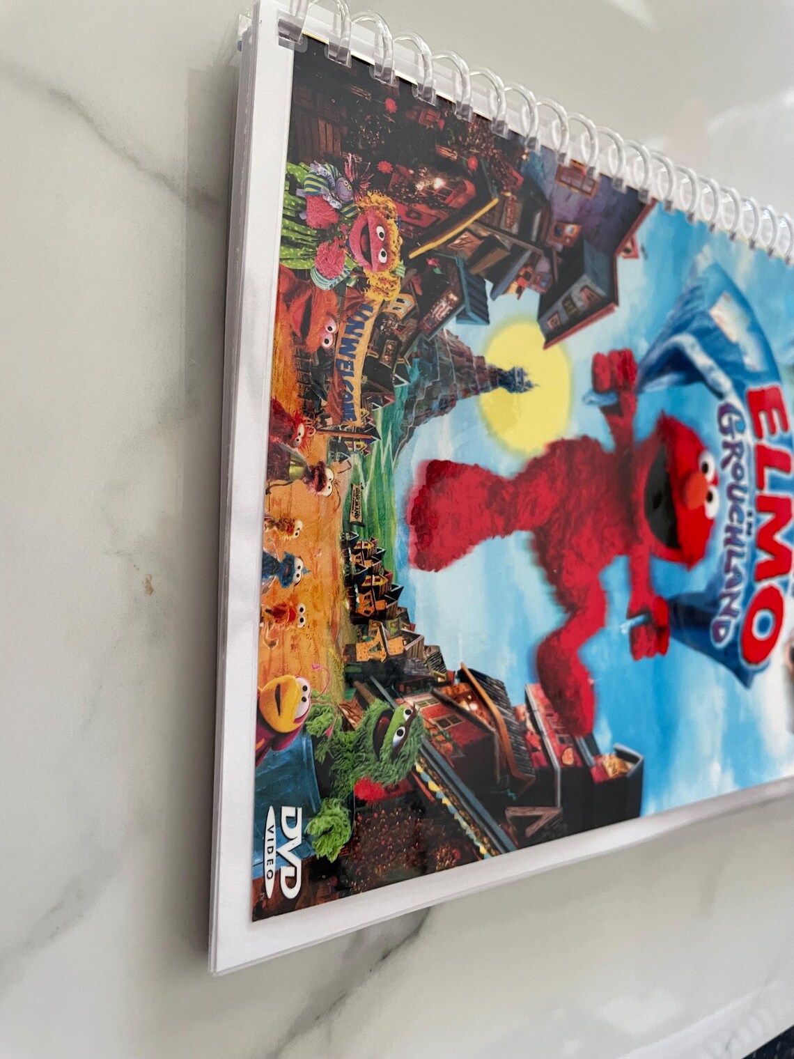 Sesame Street the Adventures of Elmo in Grouchland Movie DVD Upcycled ...