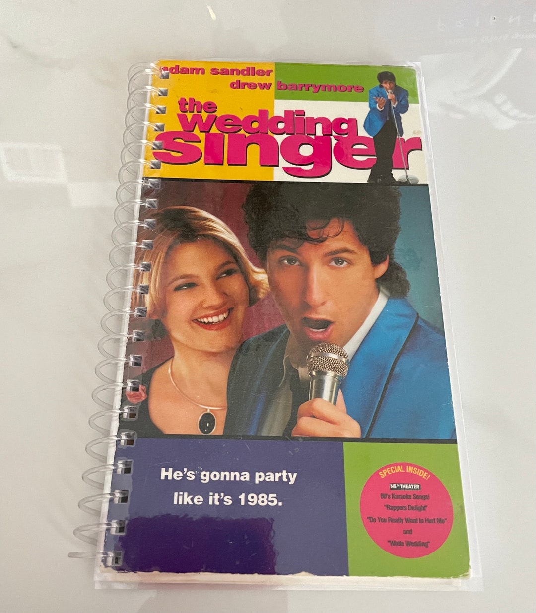 The Wedding Singer Adam Sandler Drew Barrymore Rom Com VHS - Etsy