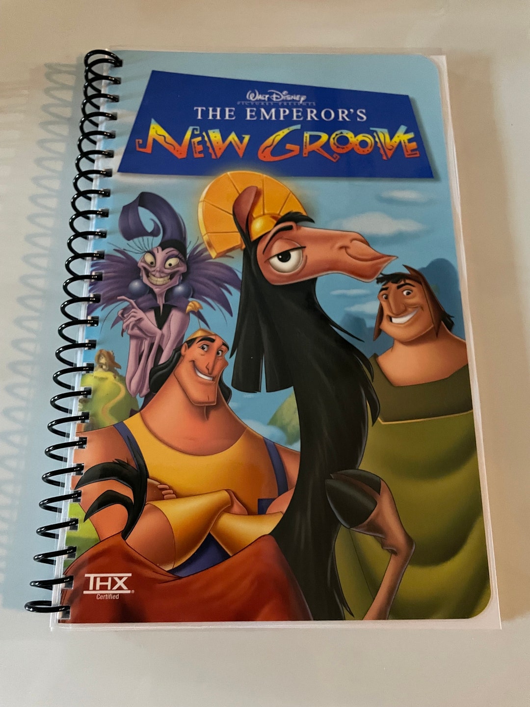 Disneys the Emperors New Groove Movie Animated VHS Upcycled - Etsy