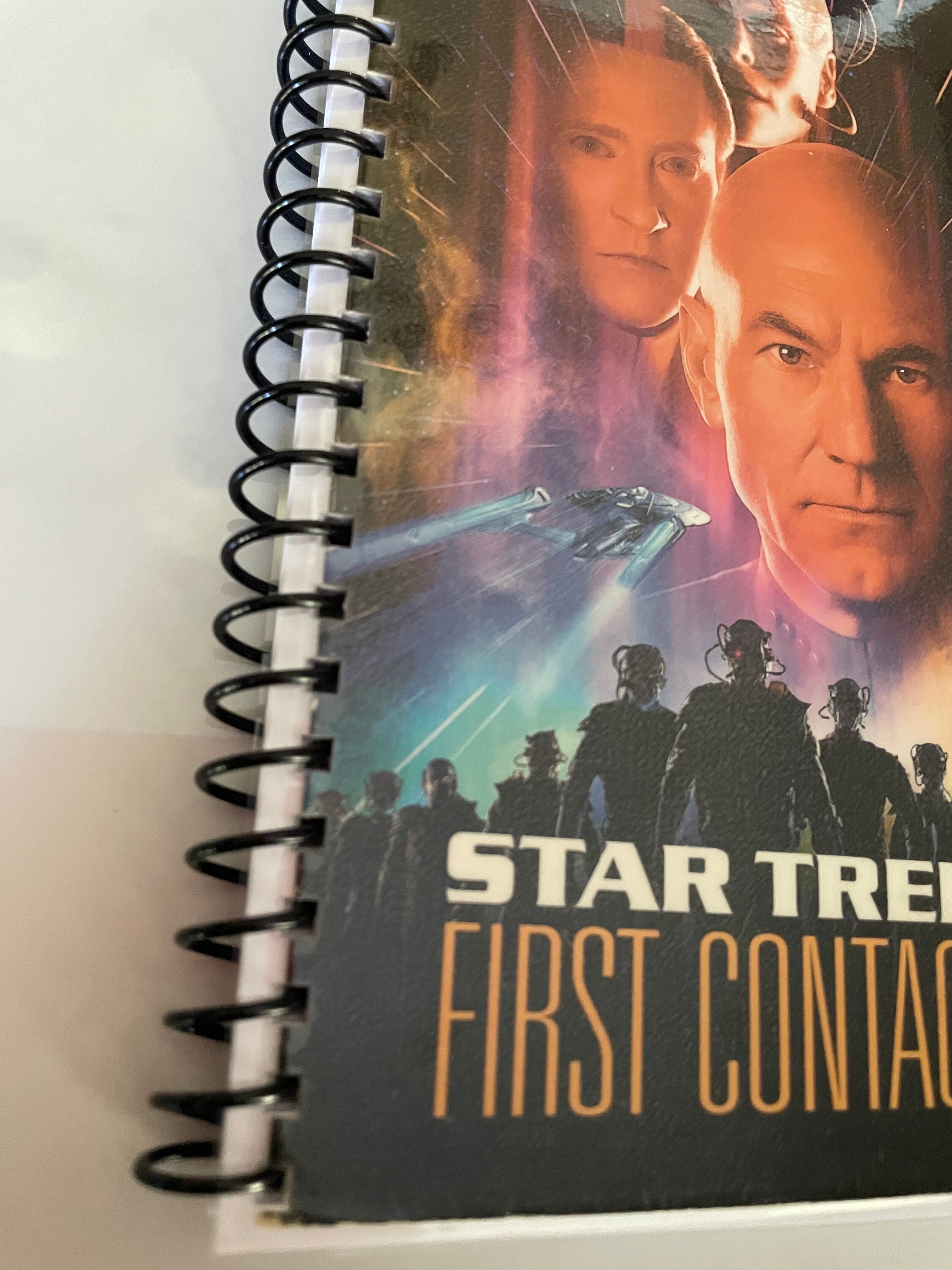 Star Trek First Contact 90s VHS Upcycled Spiral Bound Notebook - Etsy