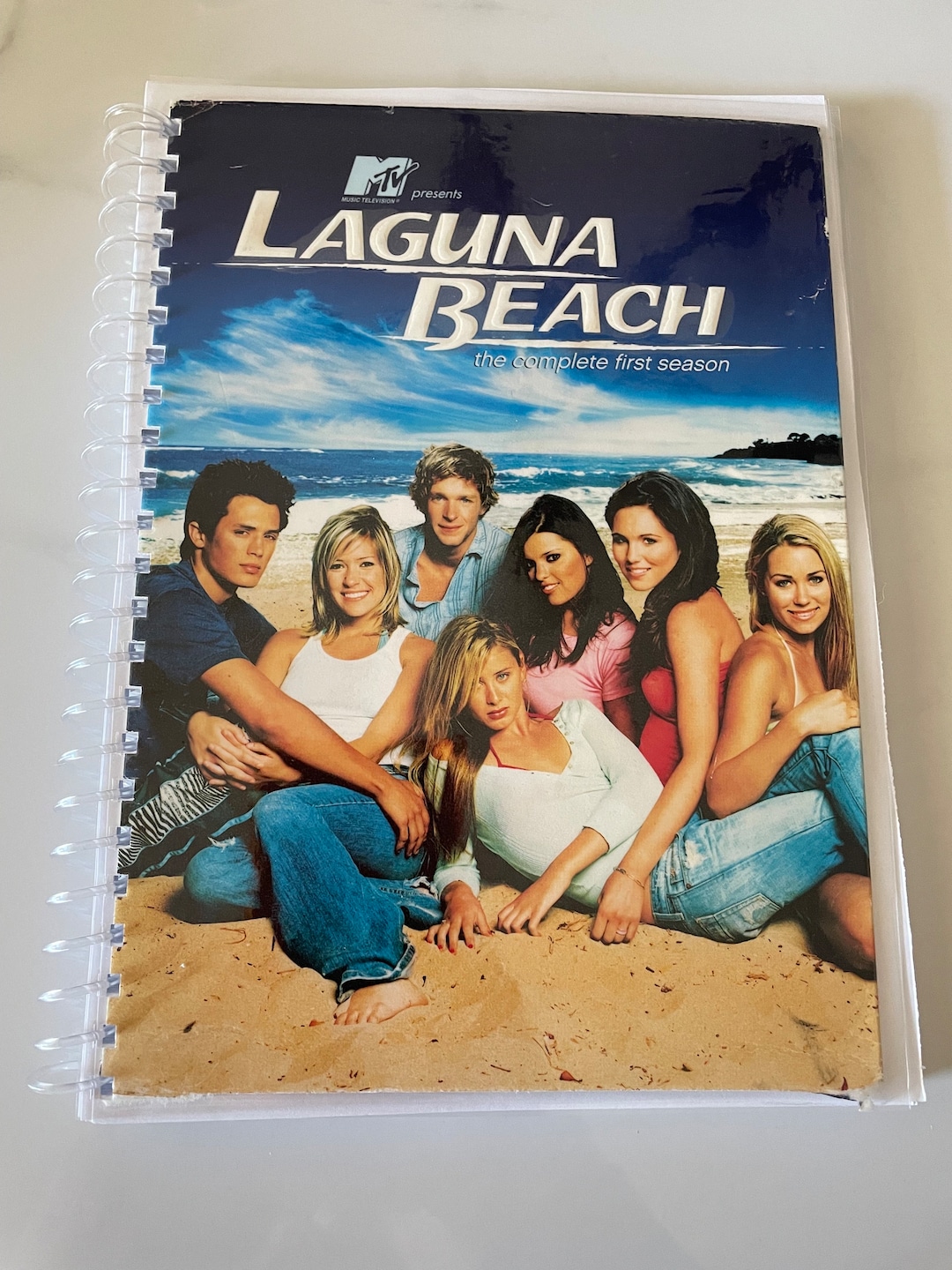 Laguna Beach Season One 2000s DVD Upcycled Spiral Bound Notebook ...
