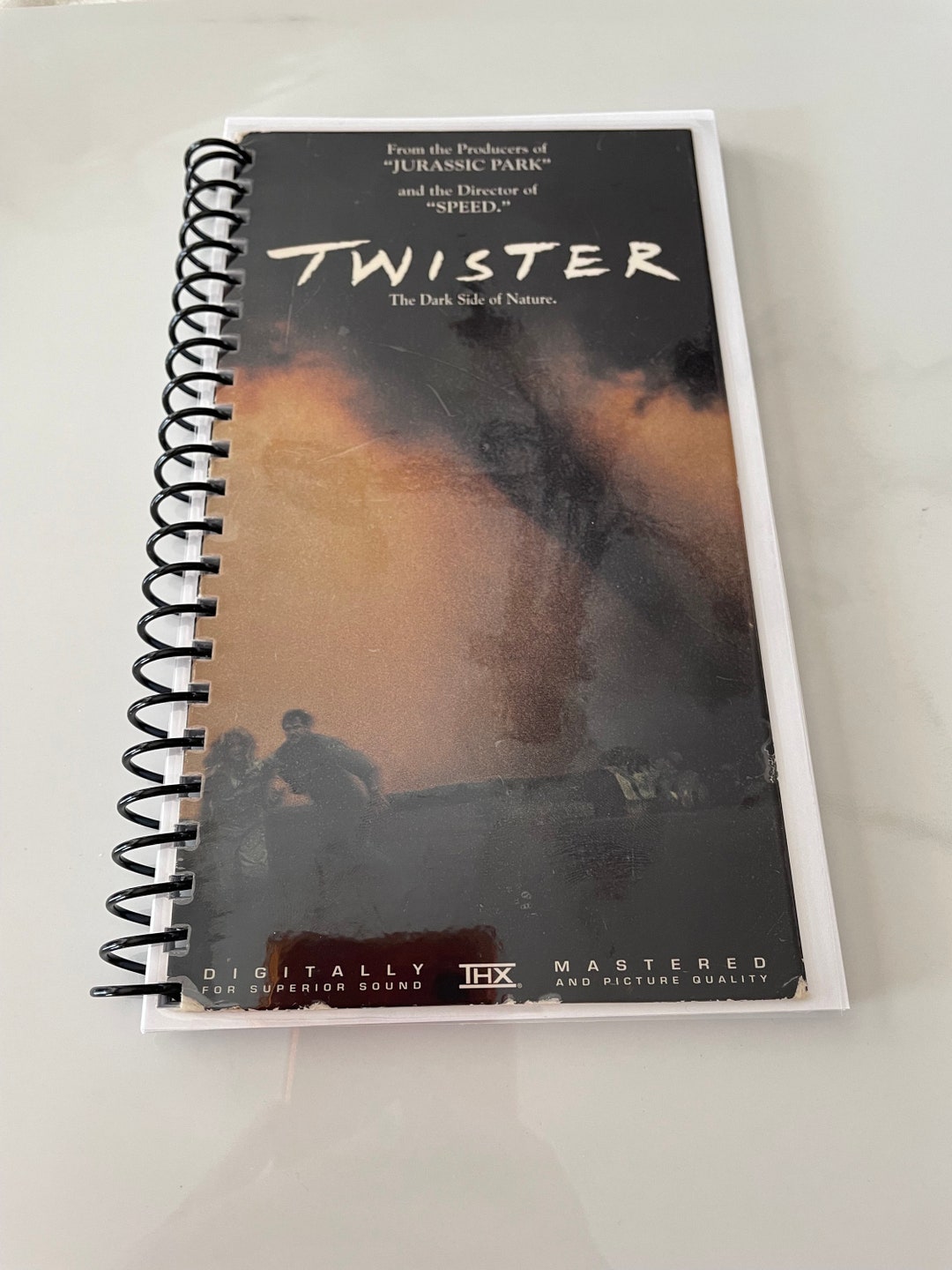 Twister Movie VHS Upcycled Spiral Bound Notebook Vintage 90s - Etsy