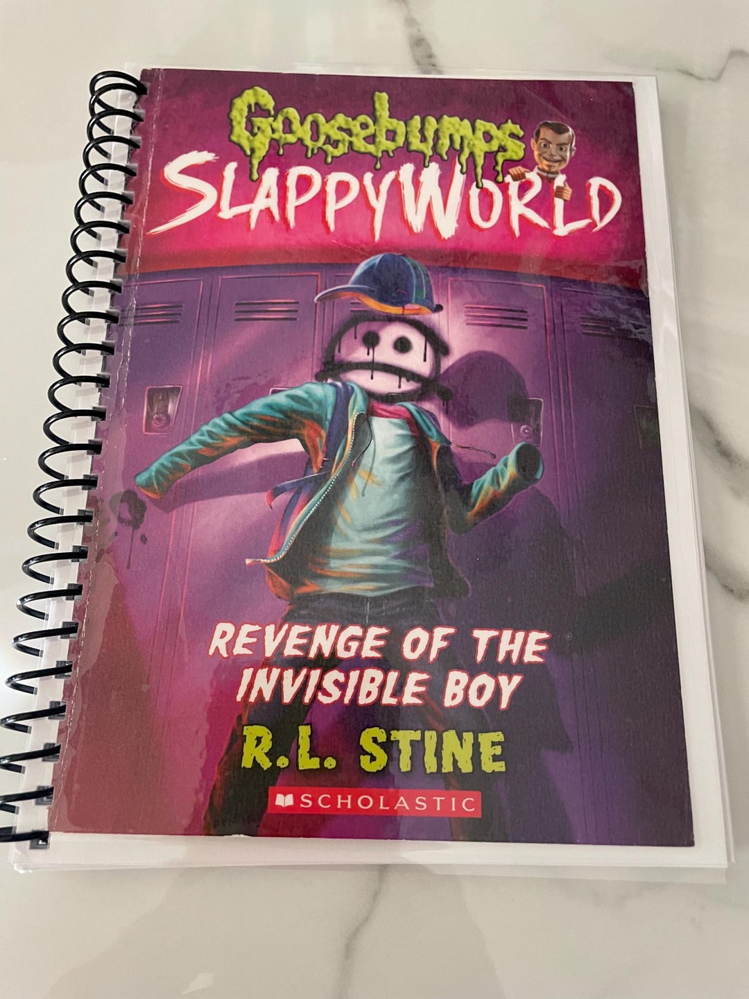 RL Stine Goosebumps Slappy World Revenge of the Invisible Boy Book 2019 ...