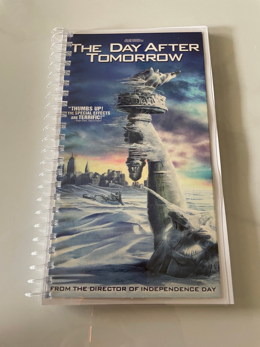 The Day After Tomorrow Movie VHS Upcycled Spiral Bound Notebook Journal ...