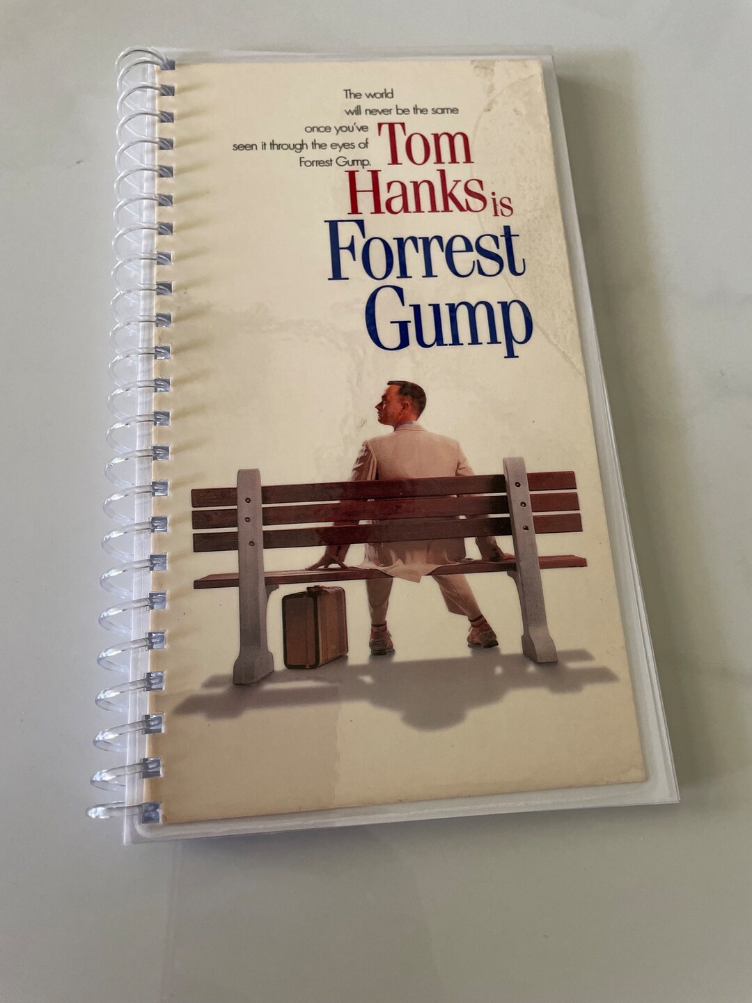 Forrest Gump 90s Movie VHS Upcycled Spiral Bound Notebook Journal ...