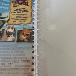 Shrek 2 2004 Movie VHS Upcycled Spiral Bound Notebook Vintage - Etsy