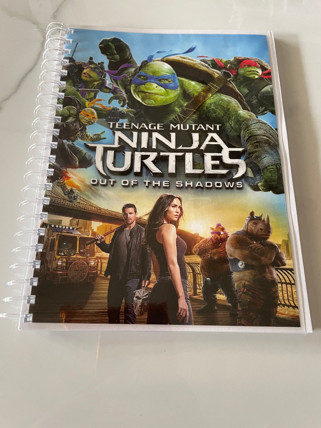 Teenage Mutant Ninja Turtles Out of the Shadows Movie DVD Upcycled ...