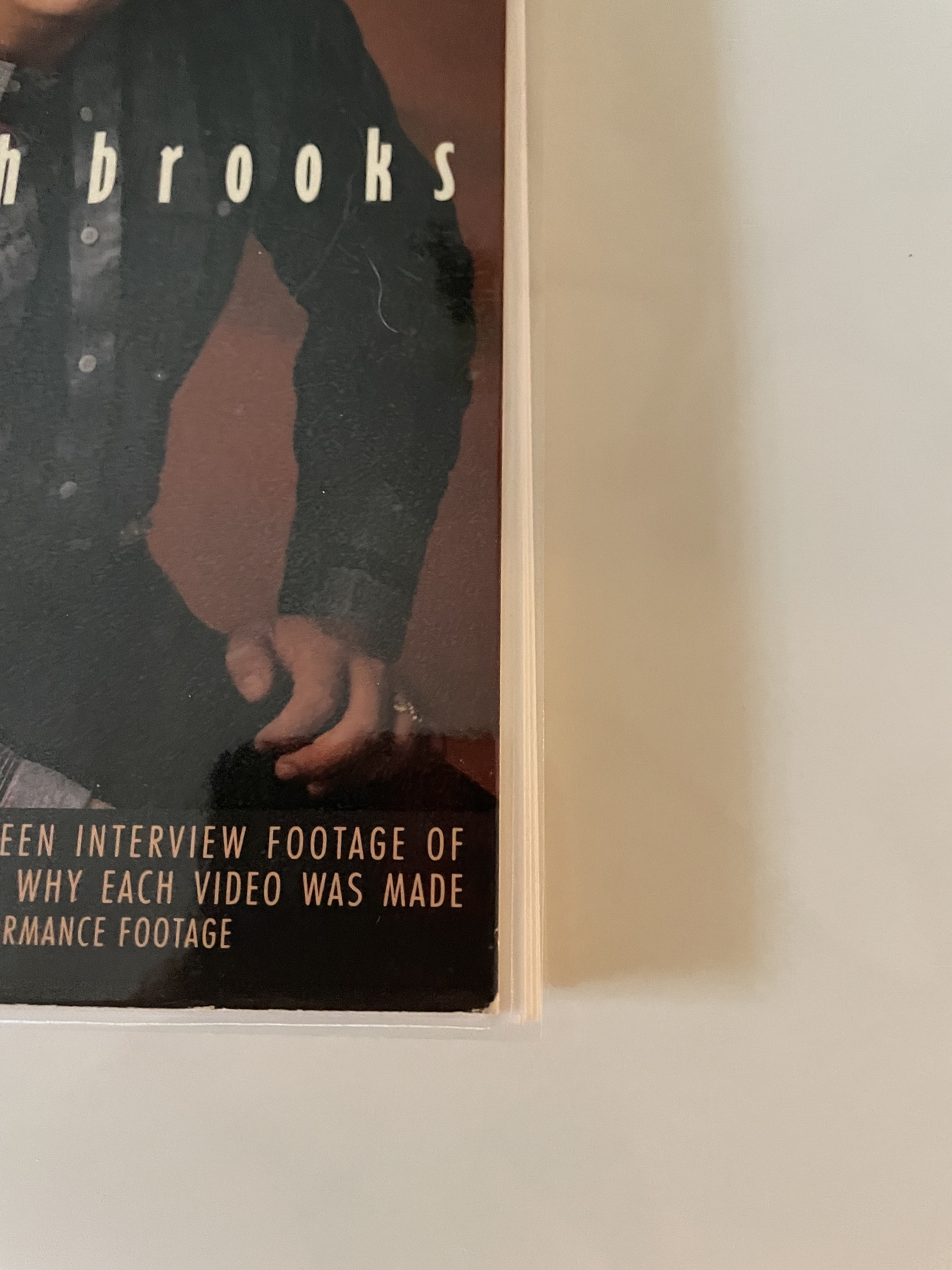 Garth Brooks Music Videos CMT VHS Upcycled Spiral Bound Notebook ...