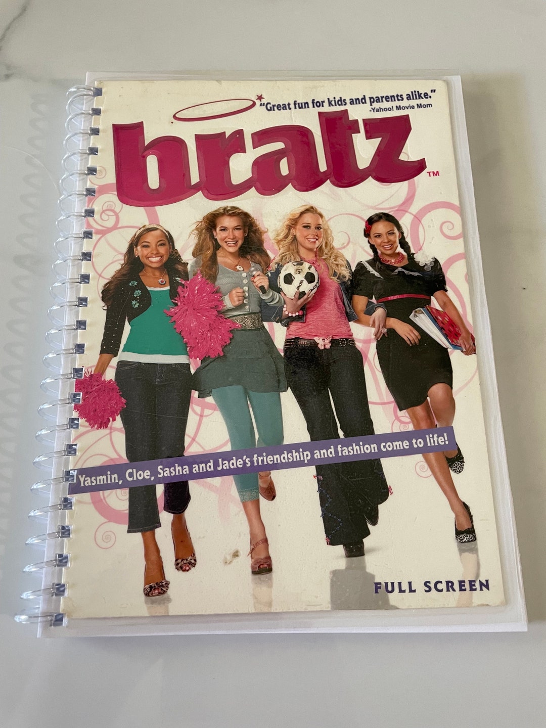 Bratz Movie Upcycled Spiral Bound Notebook Journal Notepad Nostalgia ...