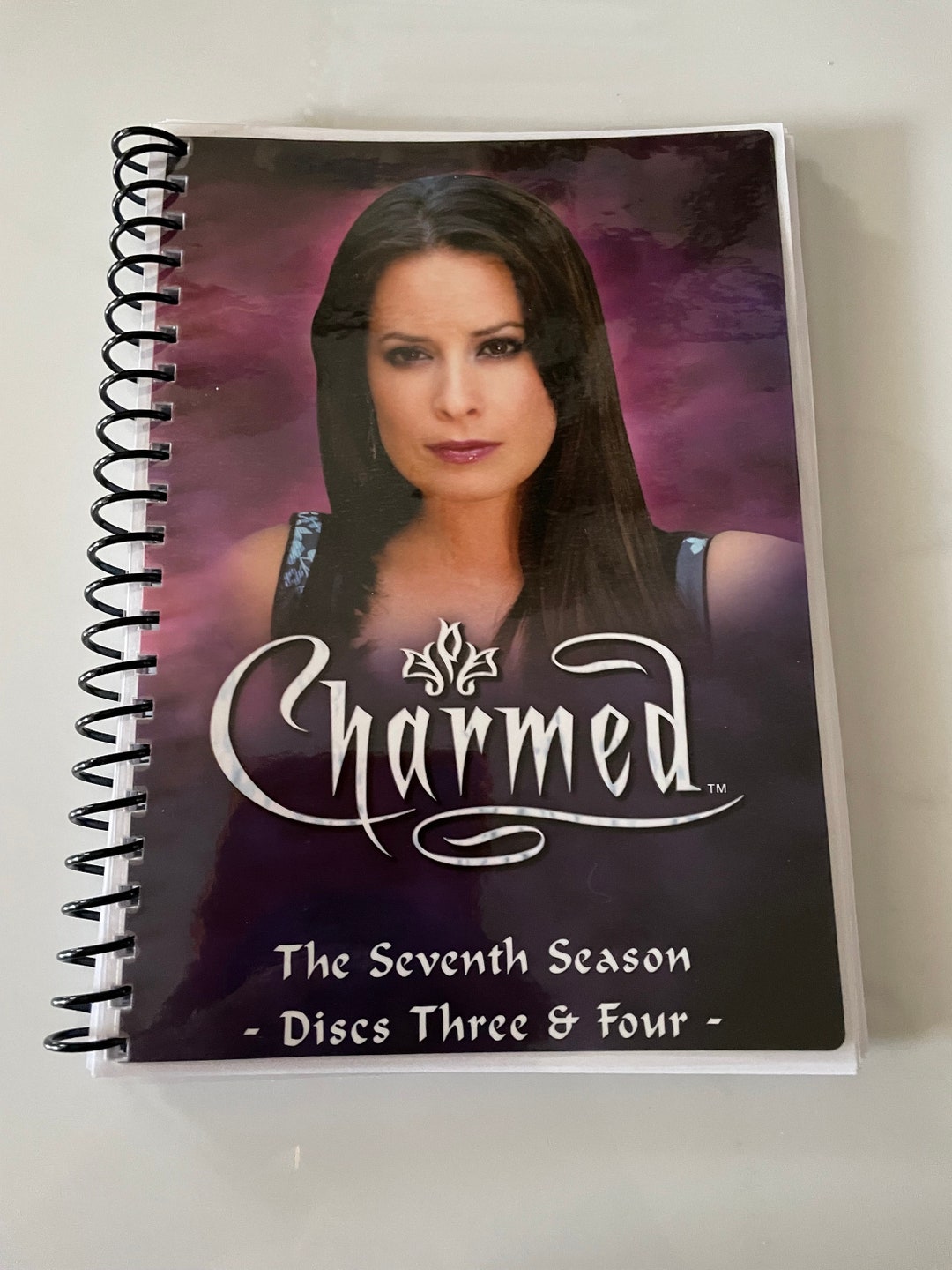 Charmed Season 7 Piper Halliwell Disc 3 & 4 TV Show DVD Upcycled Spiral ...