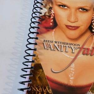 Vanity Fair Movie VHS Upcycled Spiral Bound Notebook Vintage Early ...