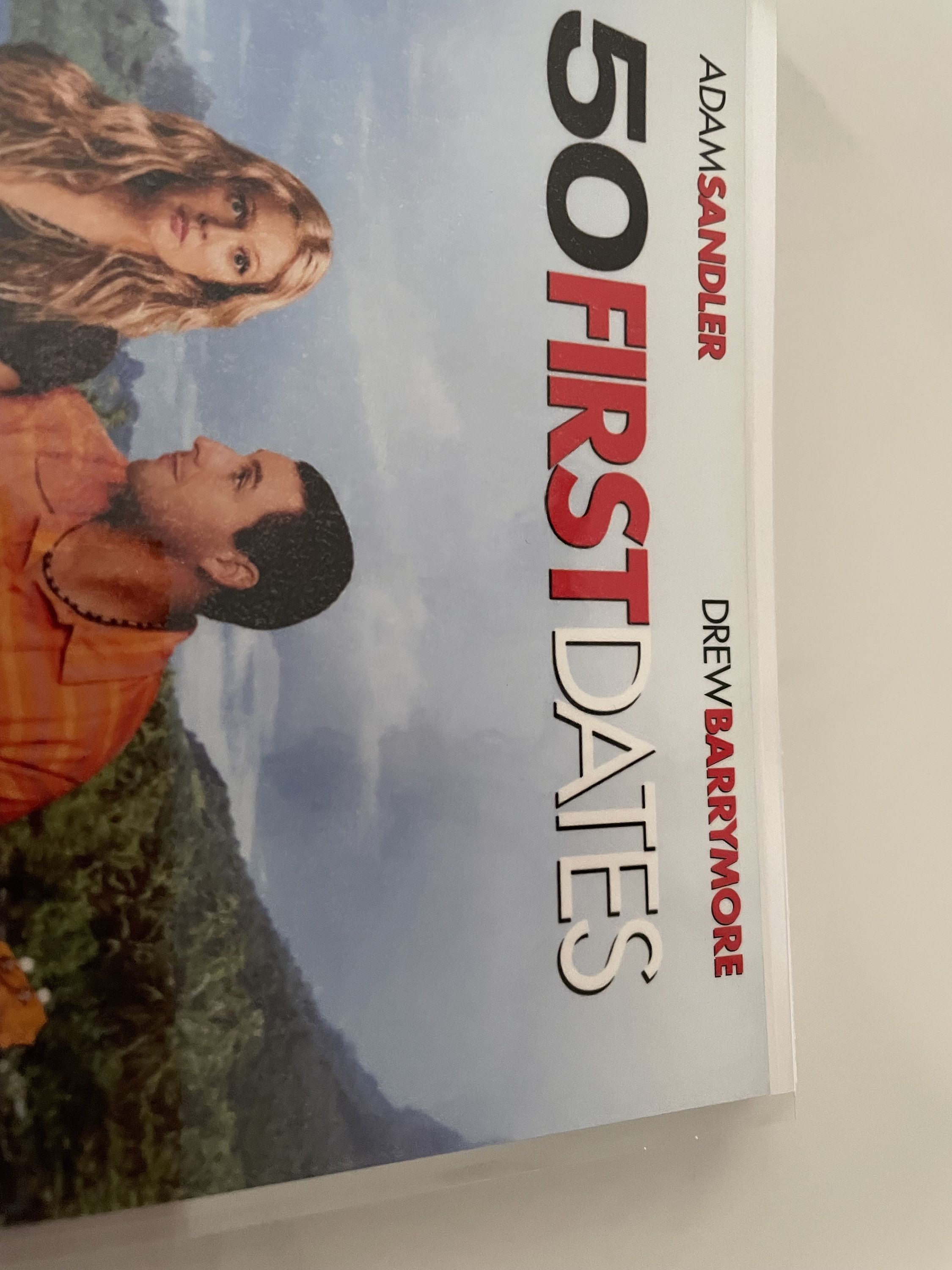 50 First Dates Movie Blu Ray DVD Upcycled Spiral Bound Notebook Journal ...