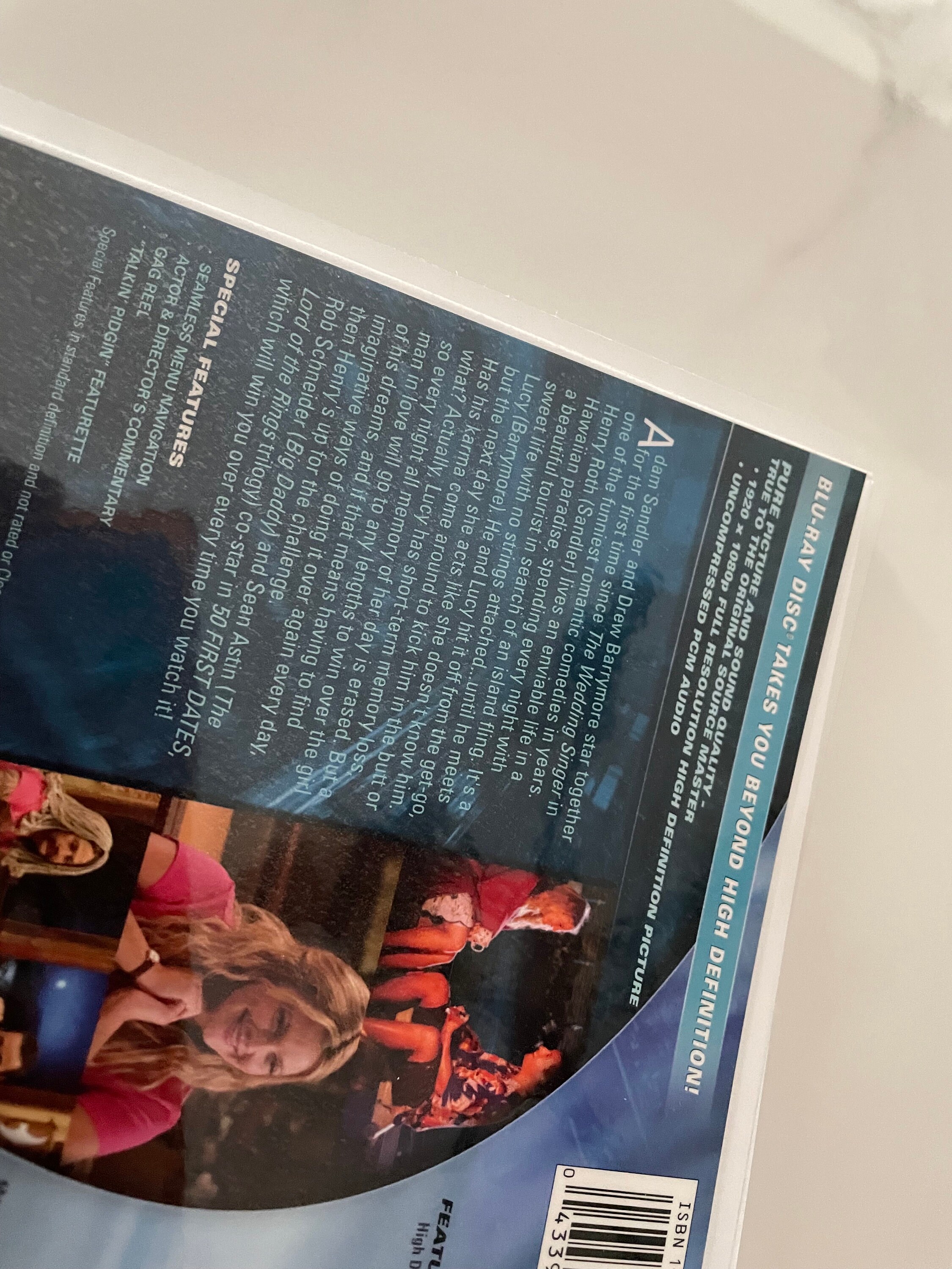 50 First Dates Movie Blu Ray DVD Upcycled Spiral Bound Notebook Journal ...