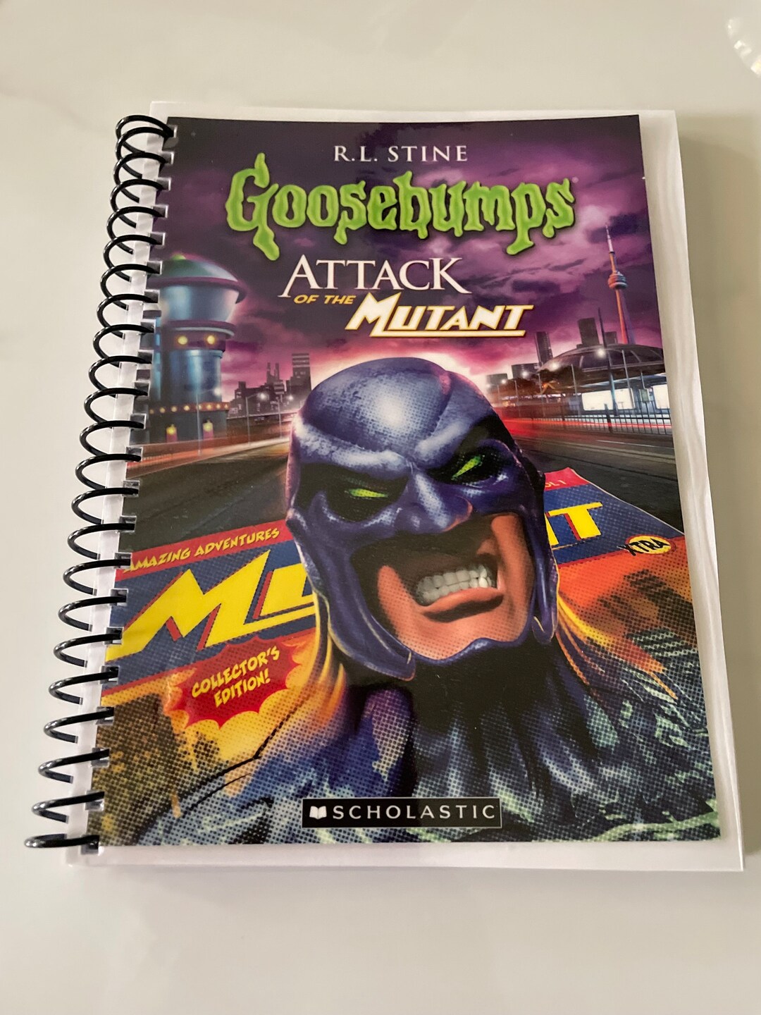 Attack of the Mutant Movie DVD Upcycled Spiral Bound Notebook Journal ...