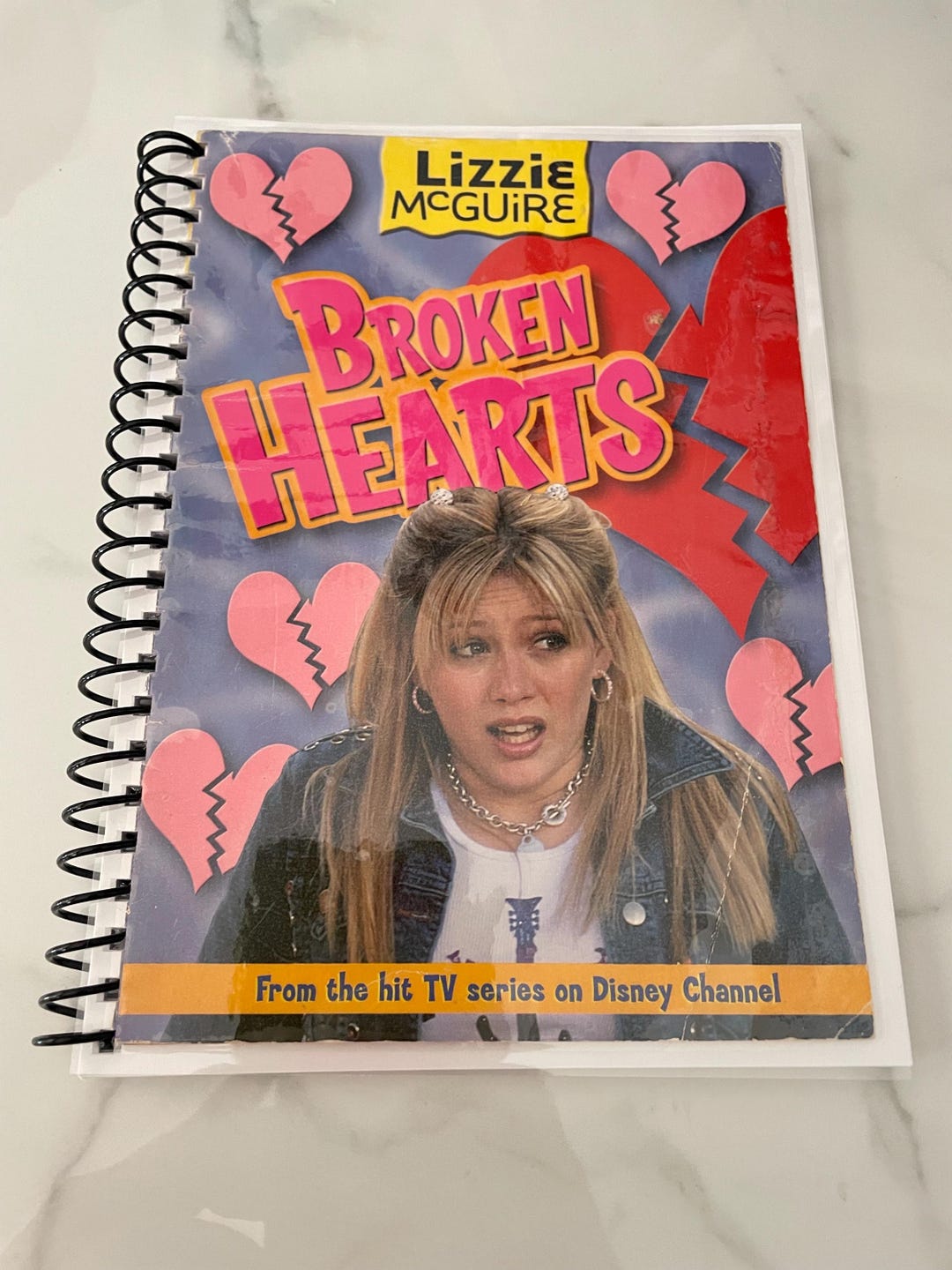 Disney Channel Lizzie Mcguire Broken Hearts Book Upcycled Recycled ...
