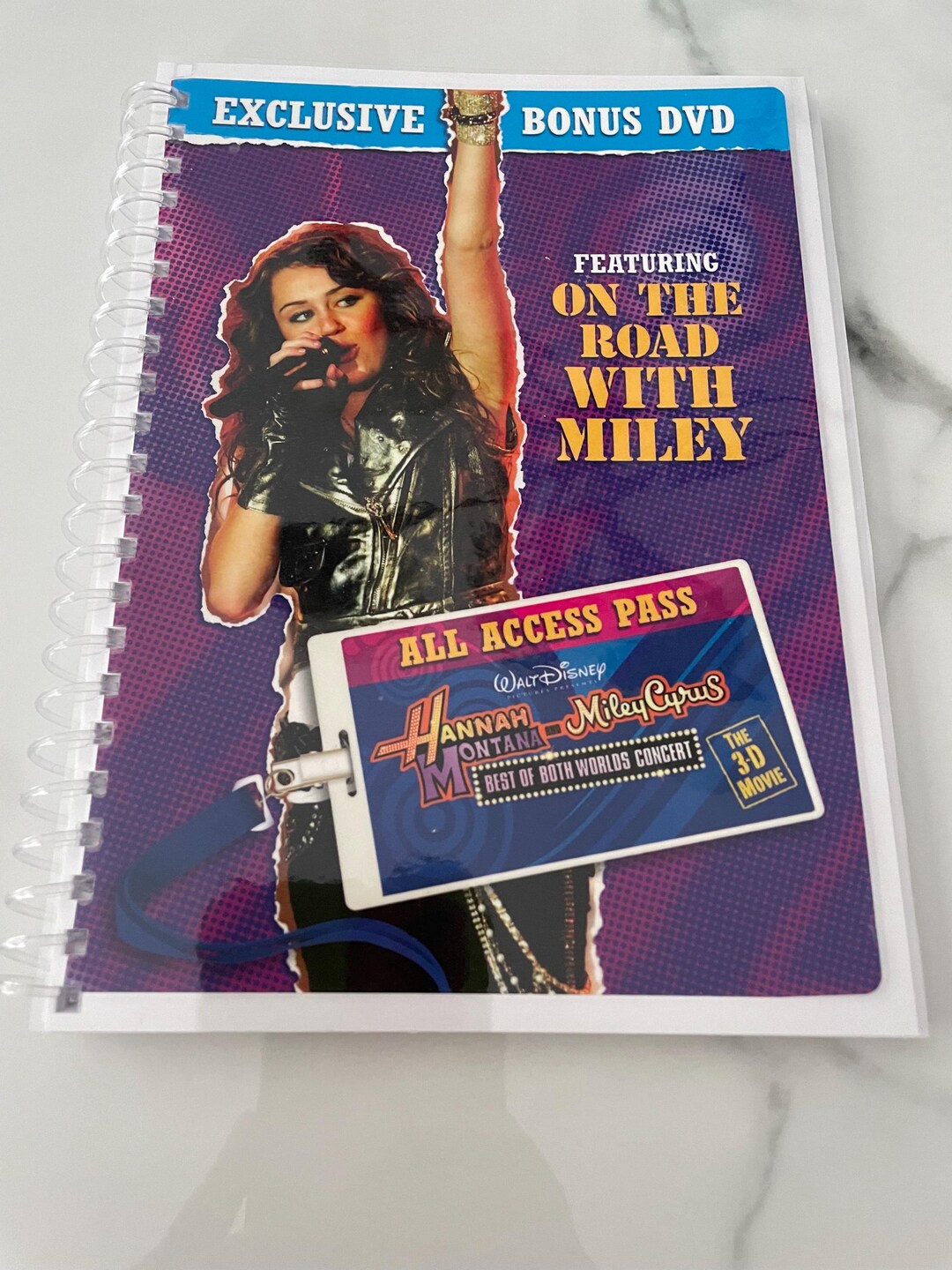 Hannah Montana and Miley Cyrus on the Road Concert TV Show DVD Upcycled ...