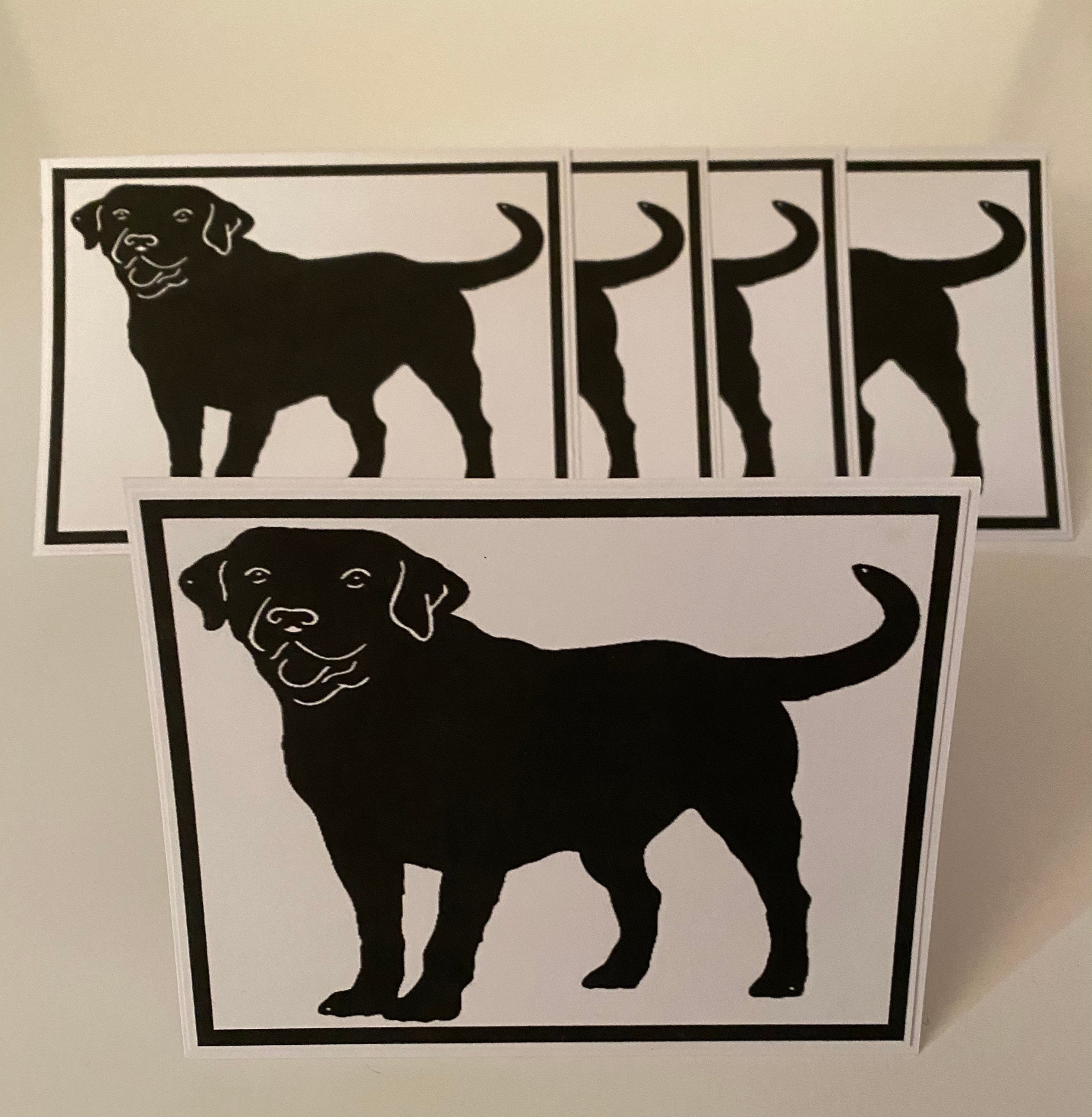 Labrador Retriever Note Cards - Etsy Nederland