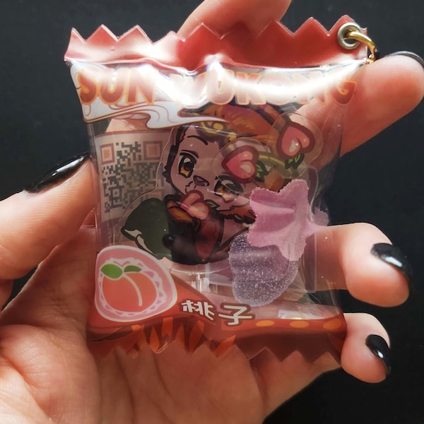 Monkie Kid Keychain - Etsy