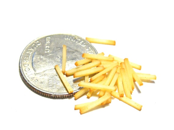 Miniature French Fries 30pcs | Etsy
