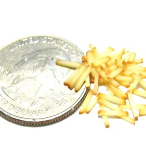 Micro French Fries 50pcs - Etsy