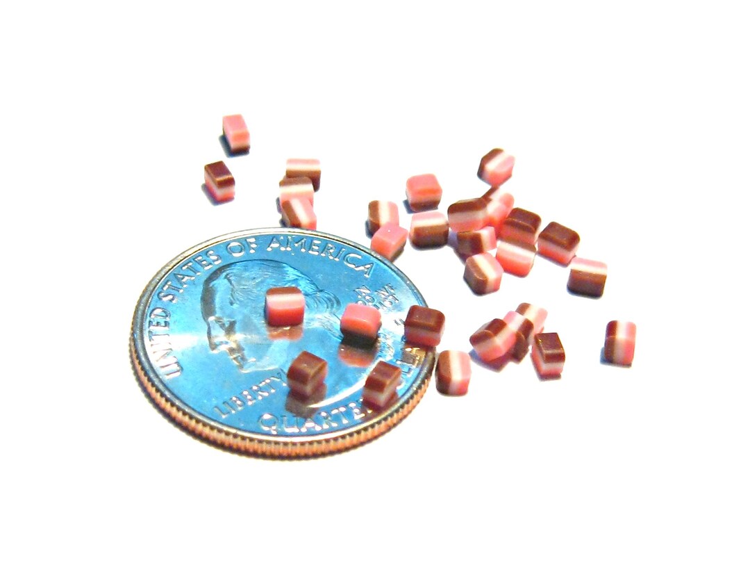 Tiny Dollhouse Miniature Neapolitan Candies 30pcs - Etsy