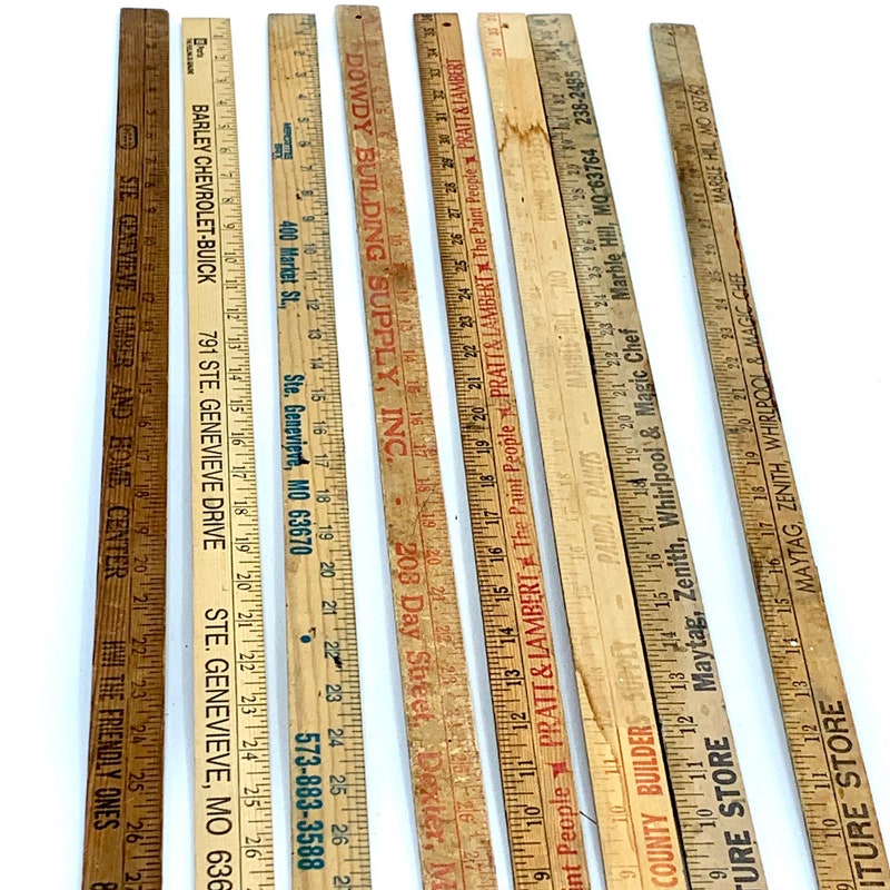 Yardsticks - Etsy