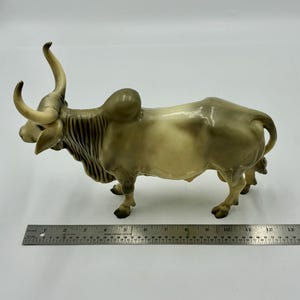 Brahma Bull by Breyer 1950s Breyer 70 Brahma Bull Glossy - Etsy