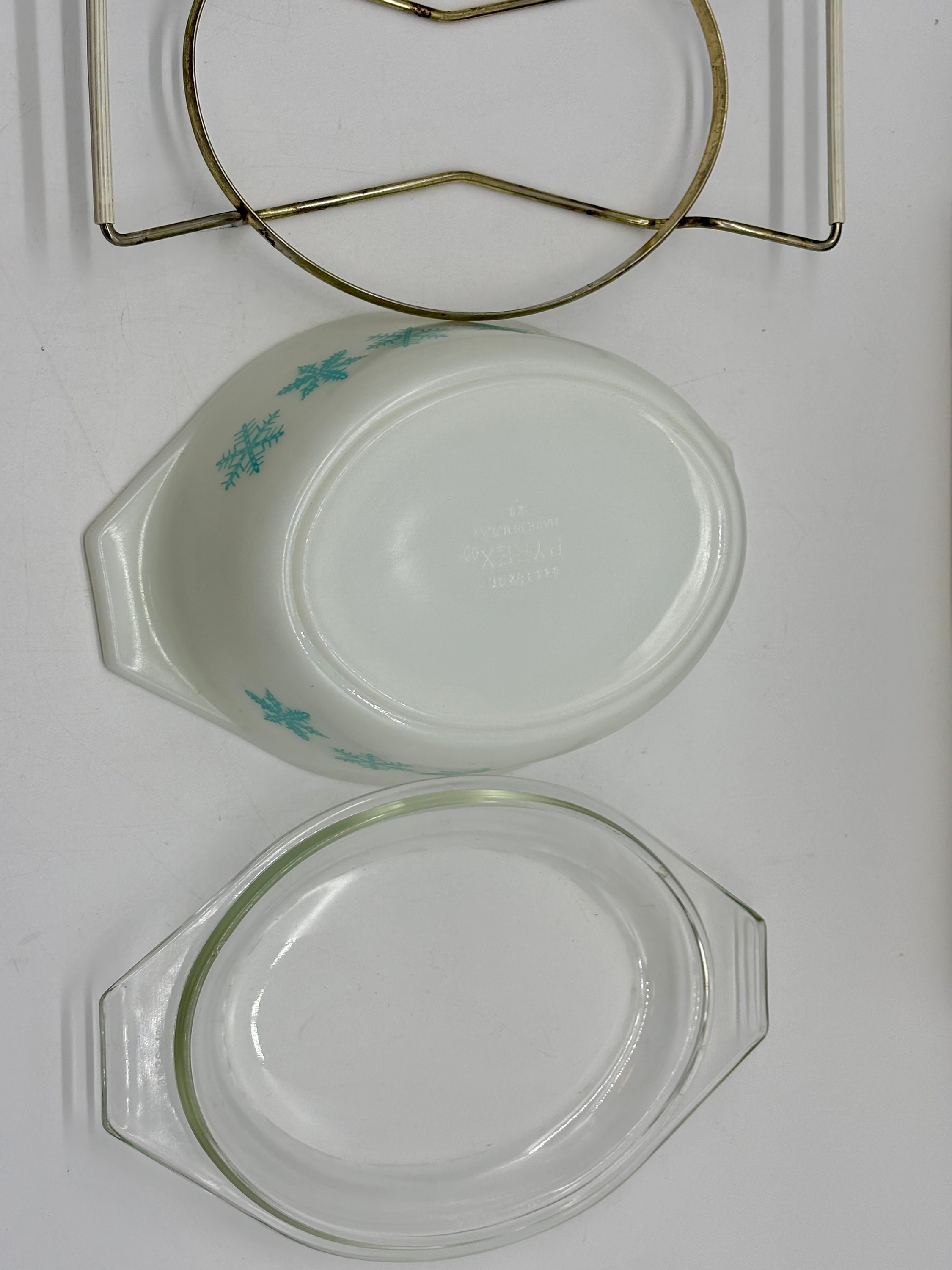 Pyrex Casserole Dish, Black Tulip, Blue Snowflake, Golden Hearts ...