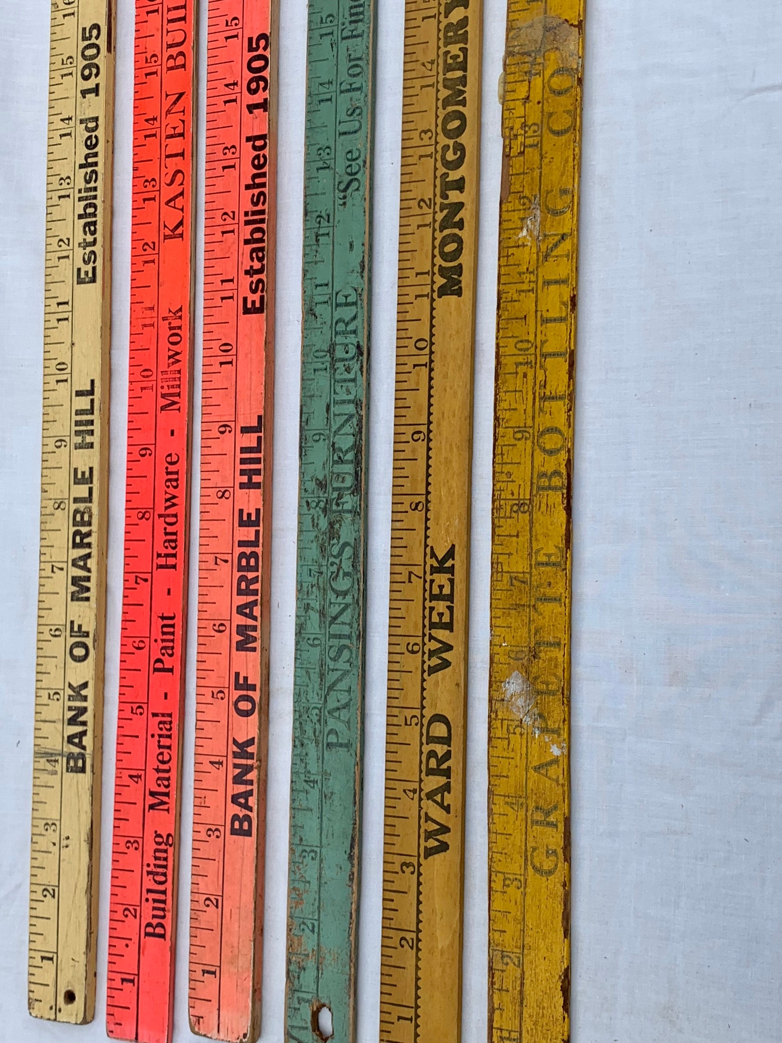 Wood Yardsticks Wooden Advertising Grapette Bottleing Co | Etsy