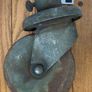 Steel Industrial Rustic Caster Wheels Vintage METAL CASTERS, Industrial ...