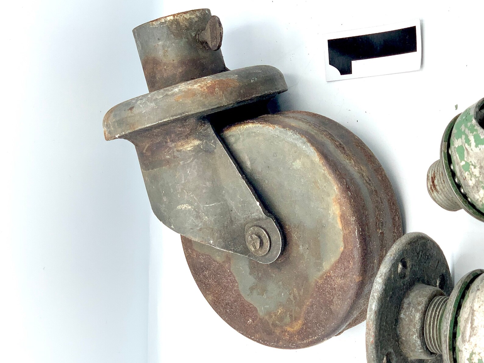 Steel Industrial Rustic Caster Wheels Vintage METAL CASTERS | Etsy