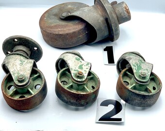 Industrial Wheels - Etsy