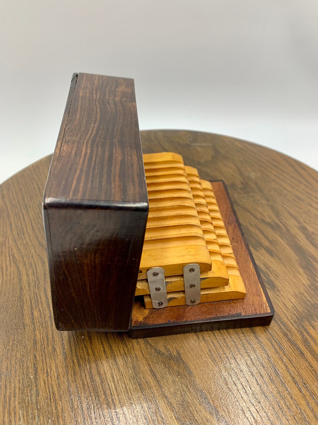 Vintage Wood Cigarette Box Tobacciana FVRCP - Etsy