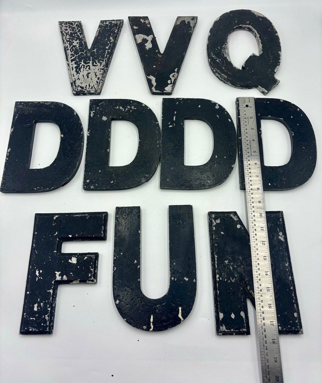 Vintage Marque Metal Sign Letters, Wagner Signs - Etsy