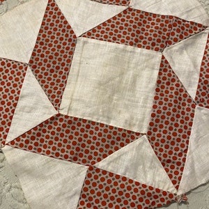 Quilt Blocks, Vintage Hand Made Blocks for Quilting, Sewing Project ...