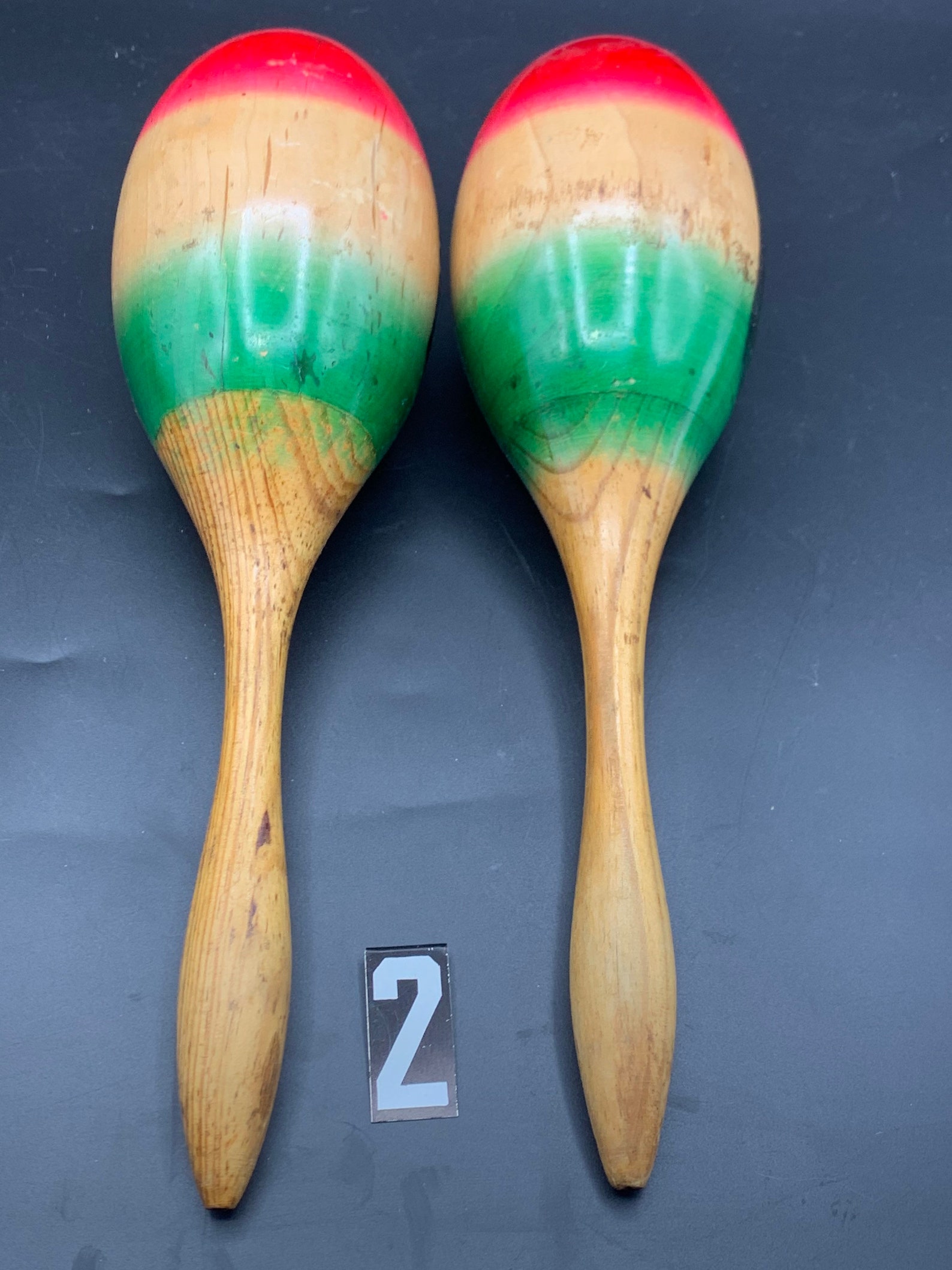 Vintage Maracas Hand-made Maracas With Wooden Handle and Hand - Etsy
