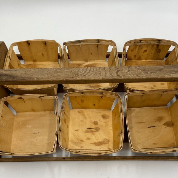 Wood Berry Baskets - Etsy