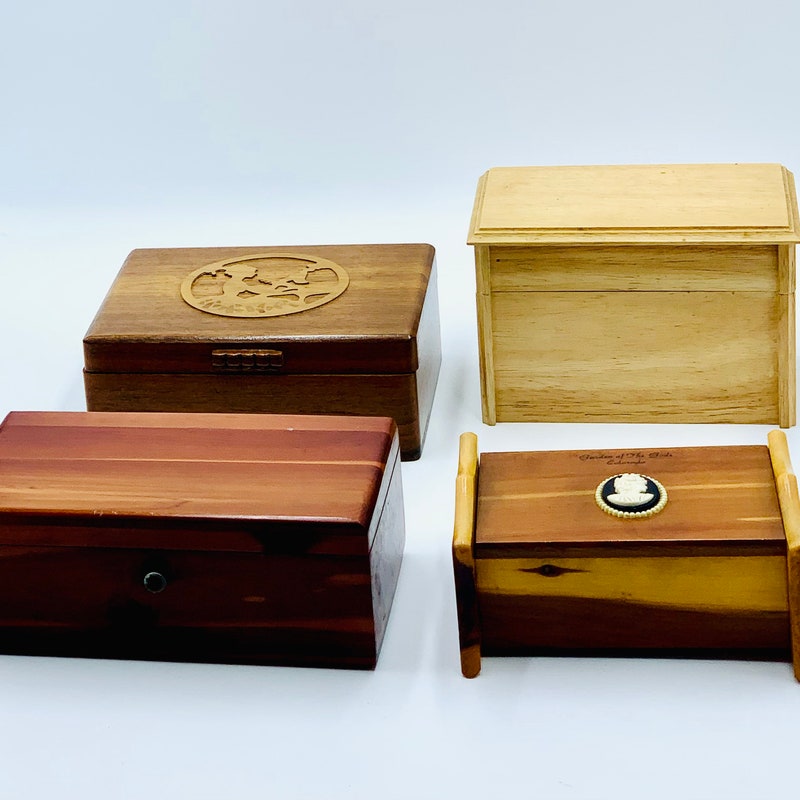 Lane Cedar Chest Jewelry Box - Etsy