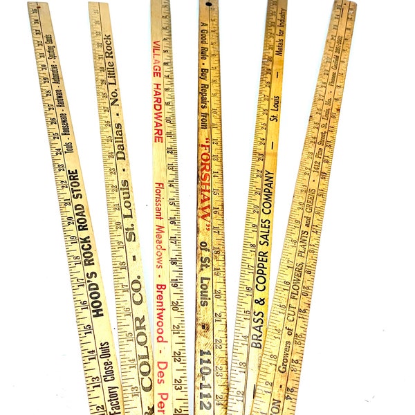 Yardsticks - Etsy