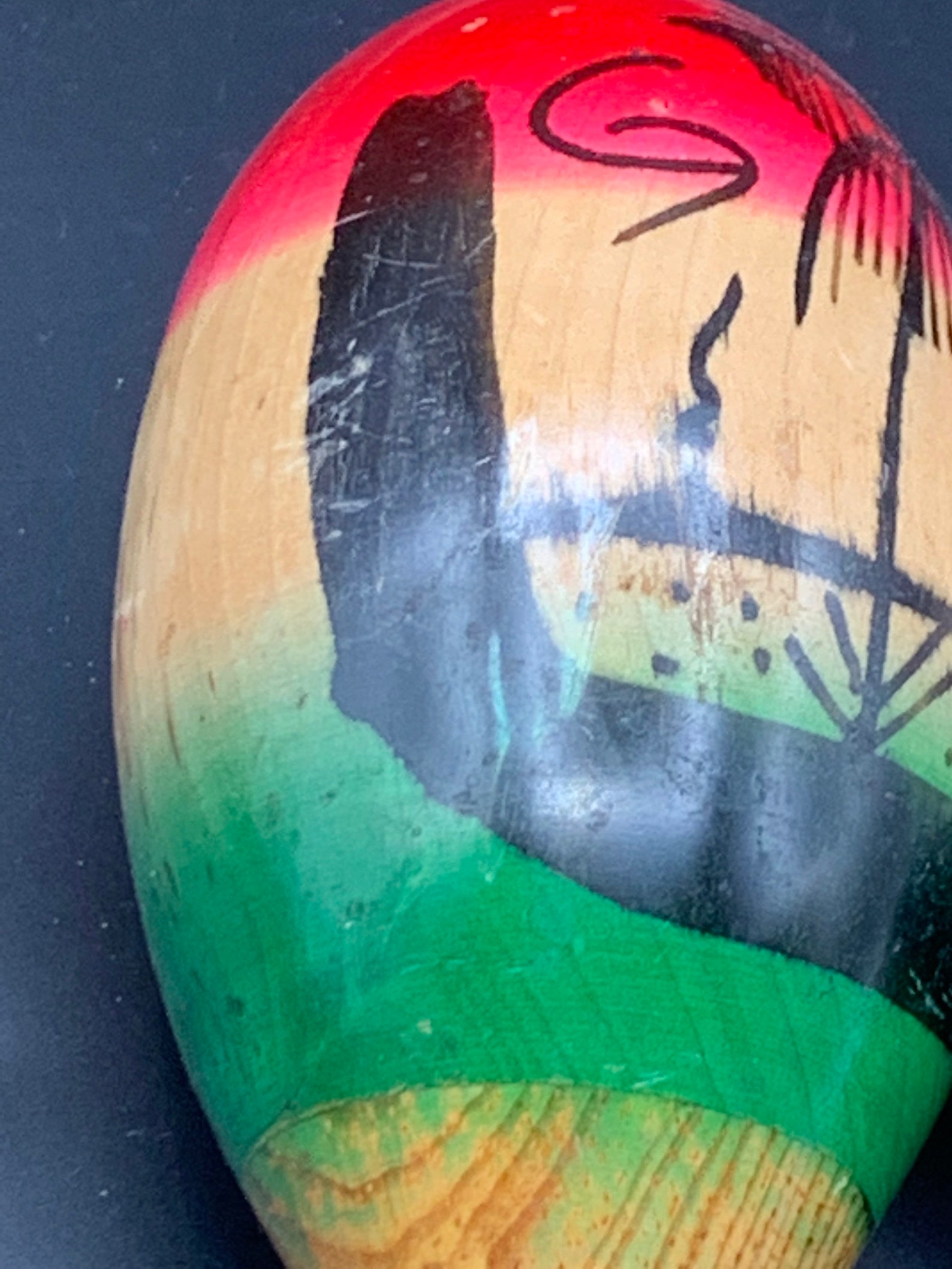 Vintage Maracas Hand-made Maracas With Wooden Handle and Hand - Etsy