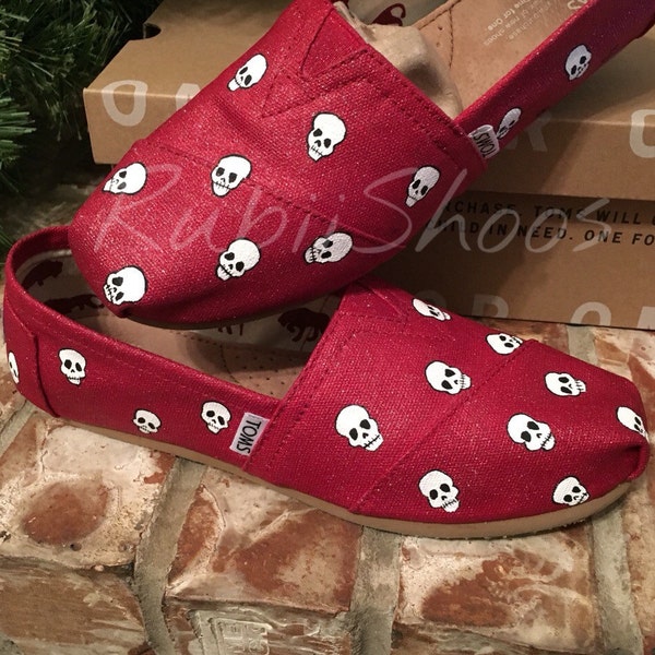 Painted Toms - Etsy