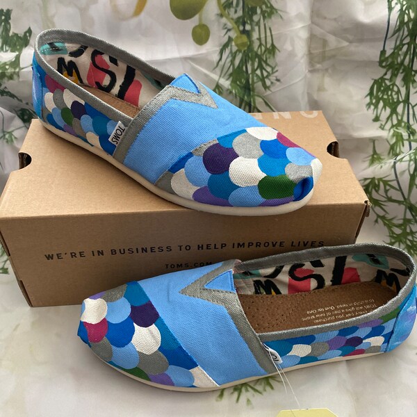 Hand Painted Toms - Etsy