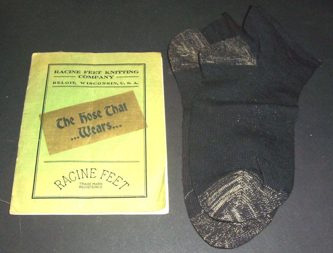 Circa 1910 Racine Feet Hosiery Catalog & Samples - Etsy