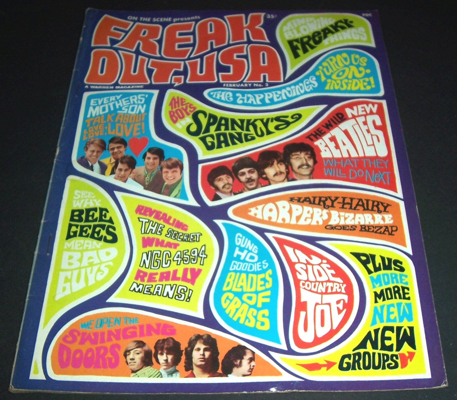 1967 Freak Out USA Magazine, Music - Etsy